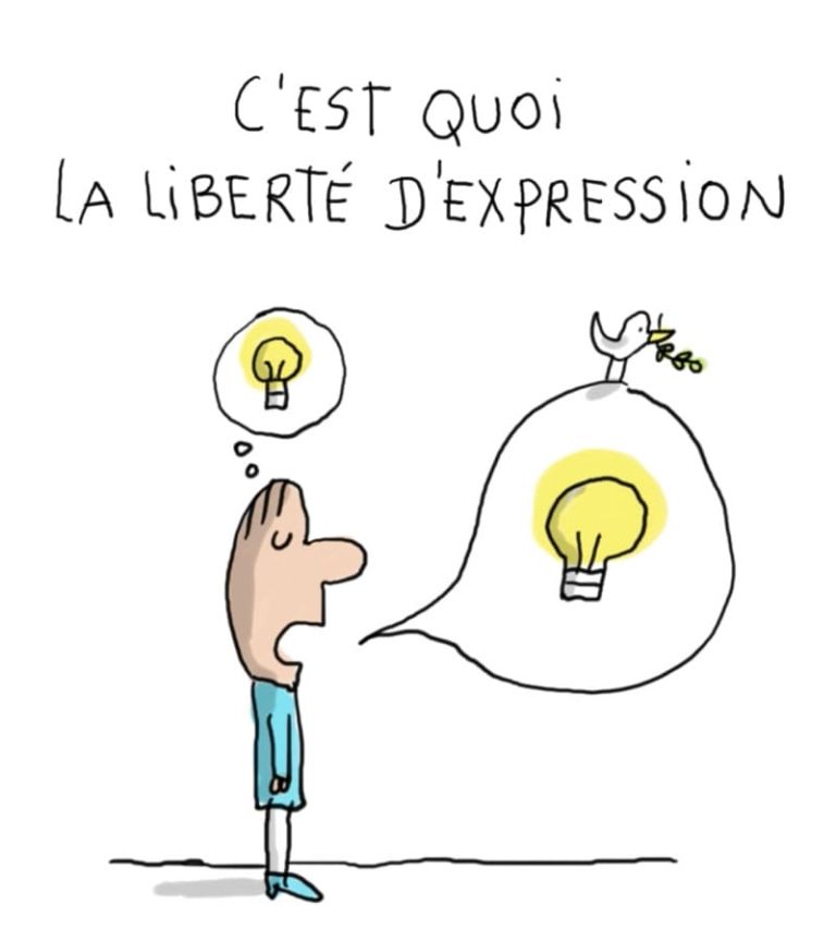 C'est quoi la liberté d'expression ? - Laïcité vivre ensemble